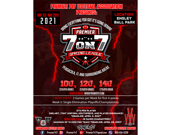 Premier 7v7 Football League > Home